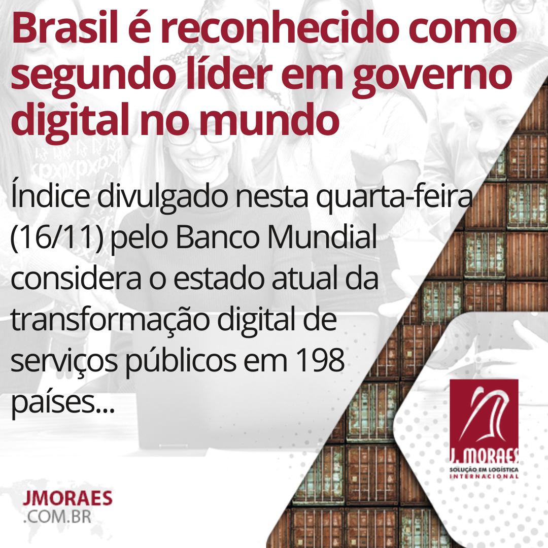 Brasil é reconhecido como segundo líder em governo digital no mundo - J ...