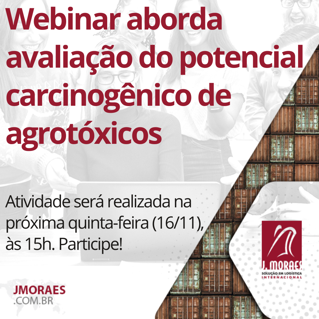 Webinar aborda avaliação do potencial carcinogênico de agrotóxicos - J ...