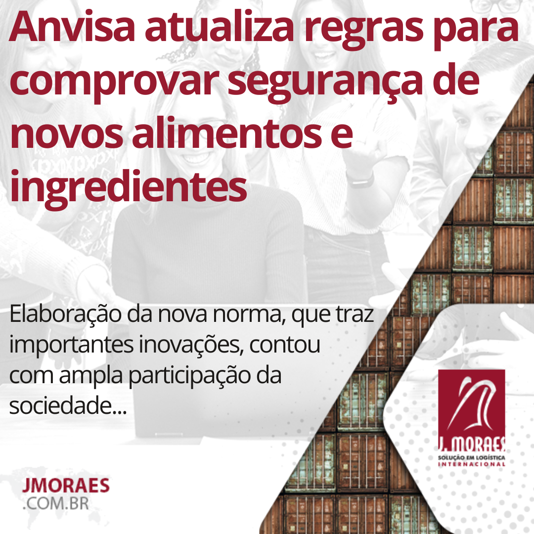 Anvisa atualiza regras para comprovar segurança de novos alimentos e ... Anvisa atualiza regras para comprovar segurança de novos alimentos e ...