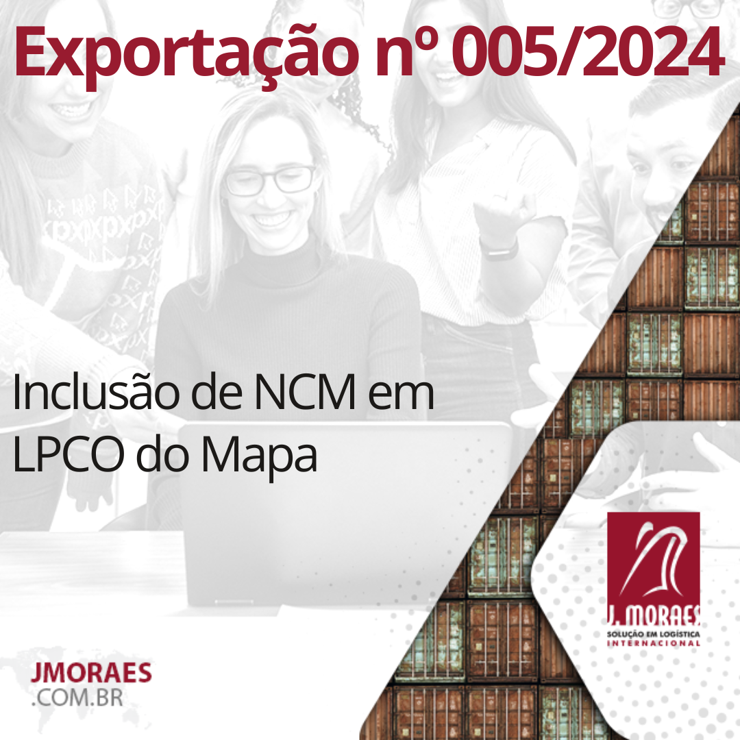 Exportação nº 005/2024 - J. Moraes