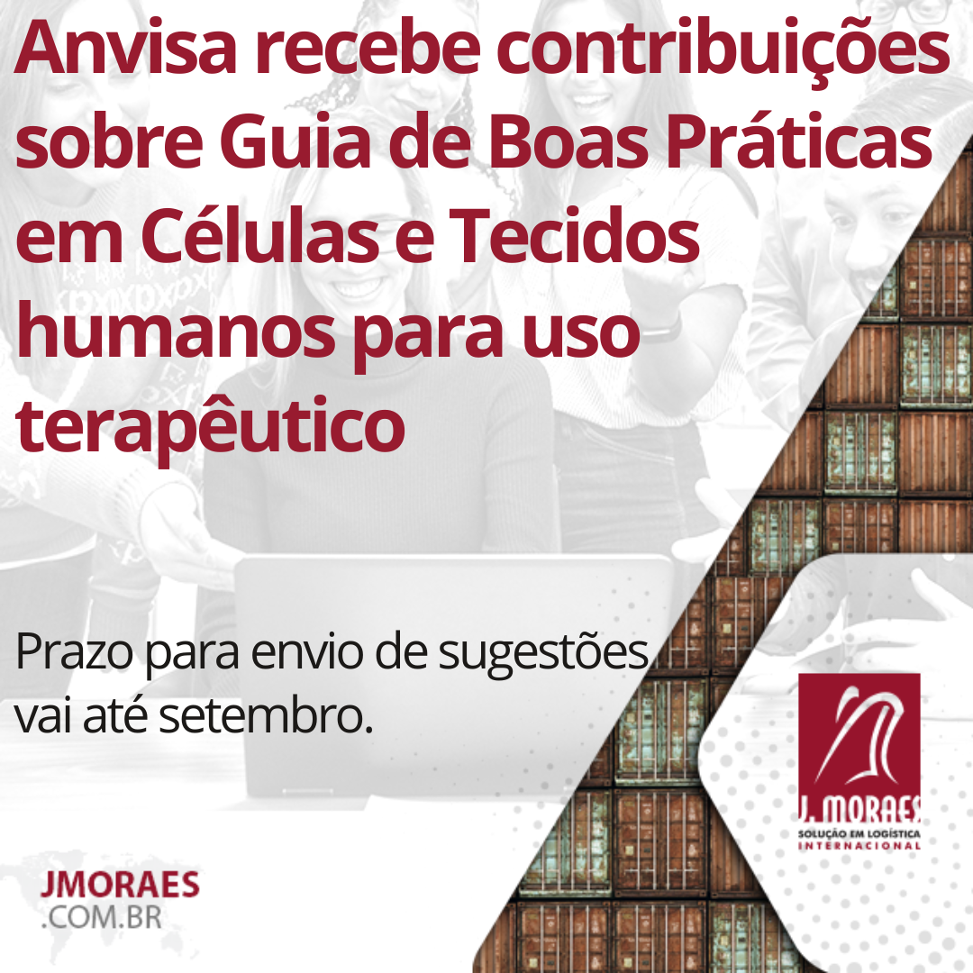 Anvisa recebe contribuições sobre Guia de Boas Práticas em Células e ... Anvisa recebe contribuições sobre Guia de Boas Práticas em Células e ...