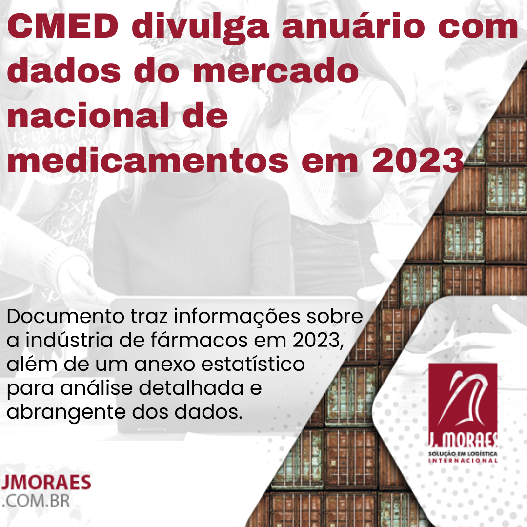 CMED divulga anuário com dados do mercado nacional de medicamentos em 2023 - J. Moraes