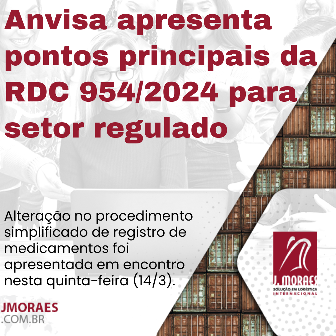 Anvisa apresenta pontos principais da RDC 954/2024 para setor regulado ...